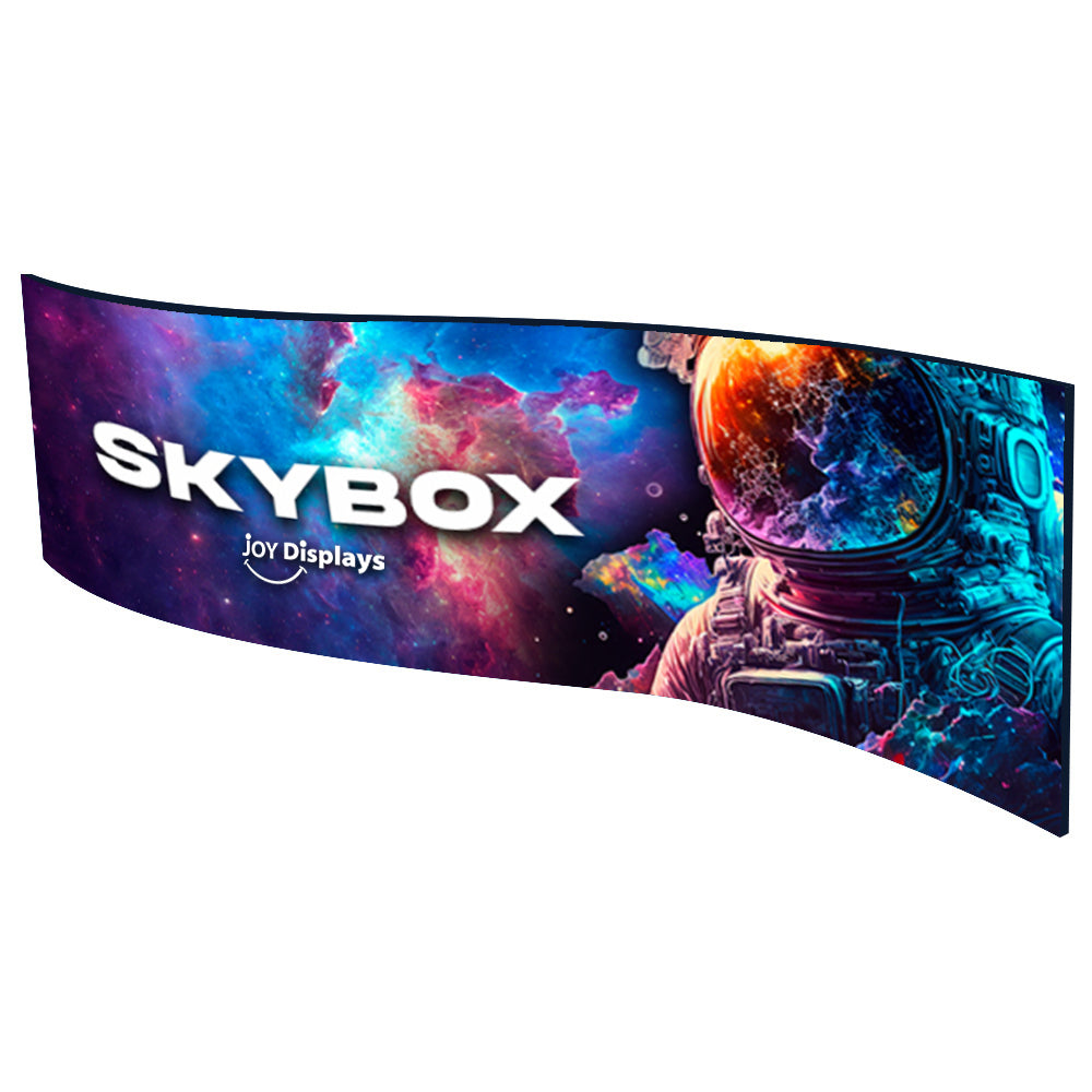 Wave Overhead Hanging Banner - Trade Show Ceiling Sign – Joy Displays