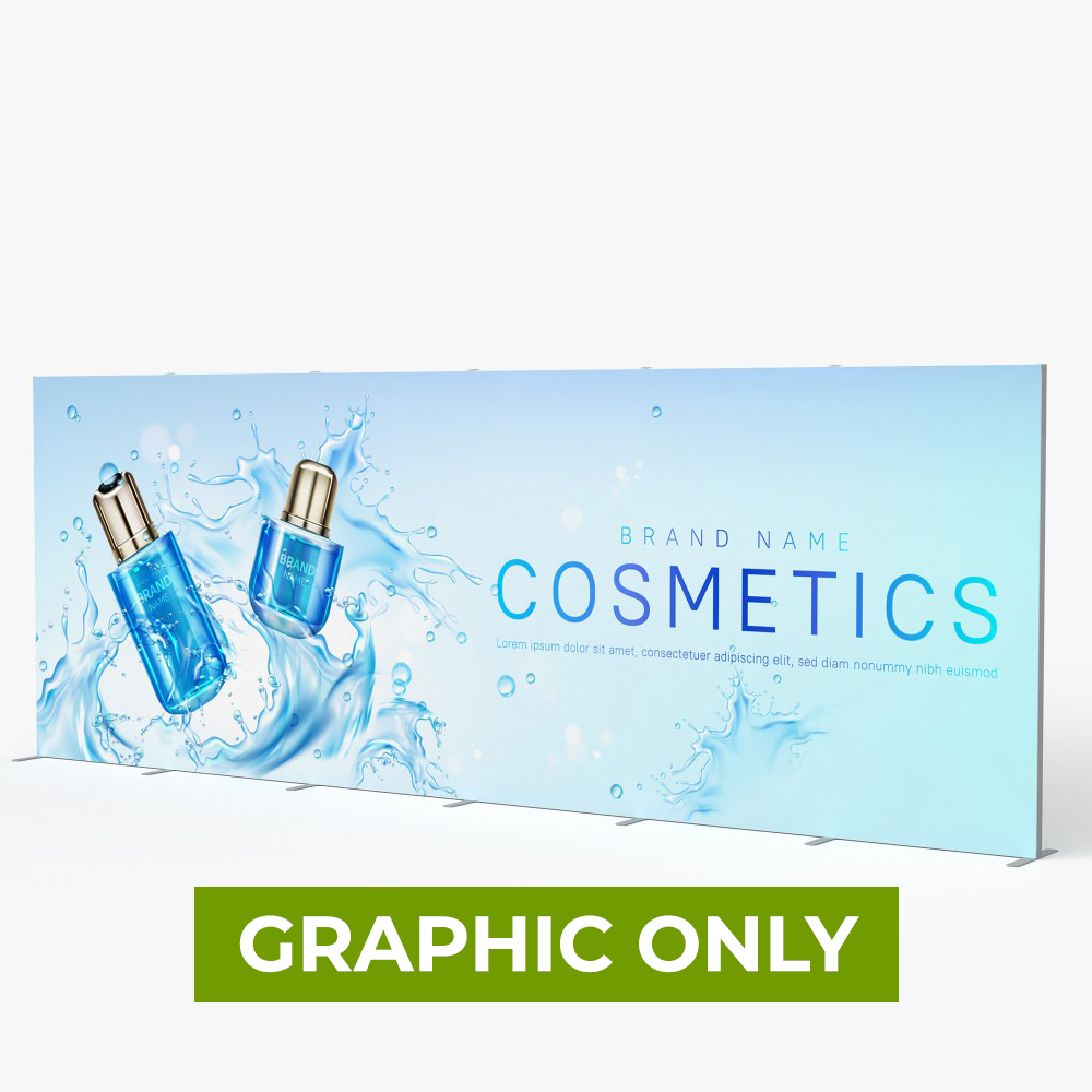 GRAPHIC ONLY - 20ft SEG Fabric Display - Replacement Graphic