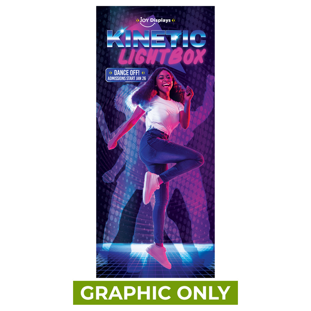 GRAPHIC ONLY - BACKLIT - Kinetic Dynamic Lightbox - Animated Light Dis