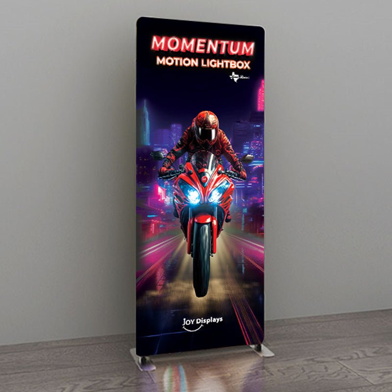 Momentum Motion Lightbox - 3 X 7.4 Ft Dynamic Backlit Display – Joy ...