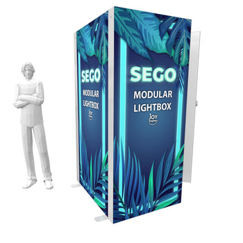 Sego Lightbox | Modular Backlit Booths for Trade Shows – Joy Displays