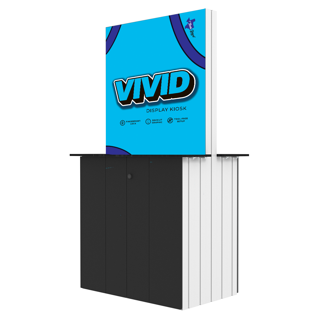 BACKLIT - VIVID KIOSK | DOUBLE COUNTER