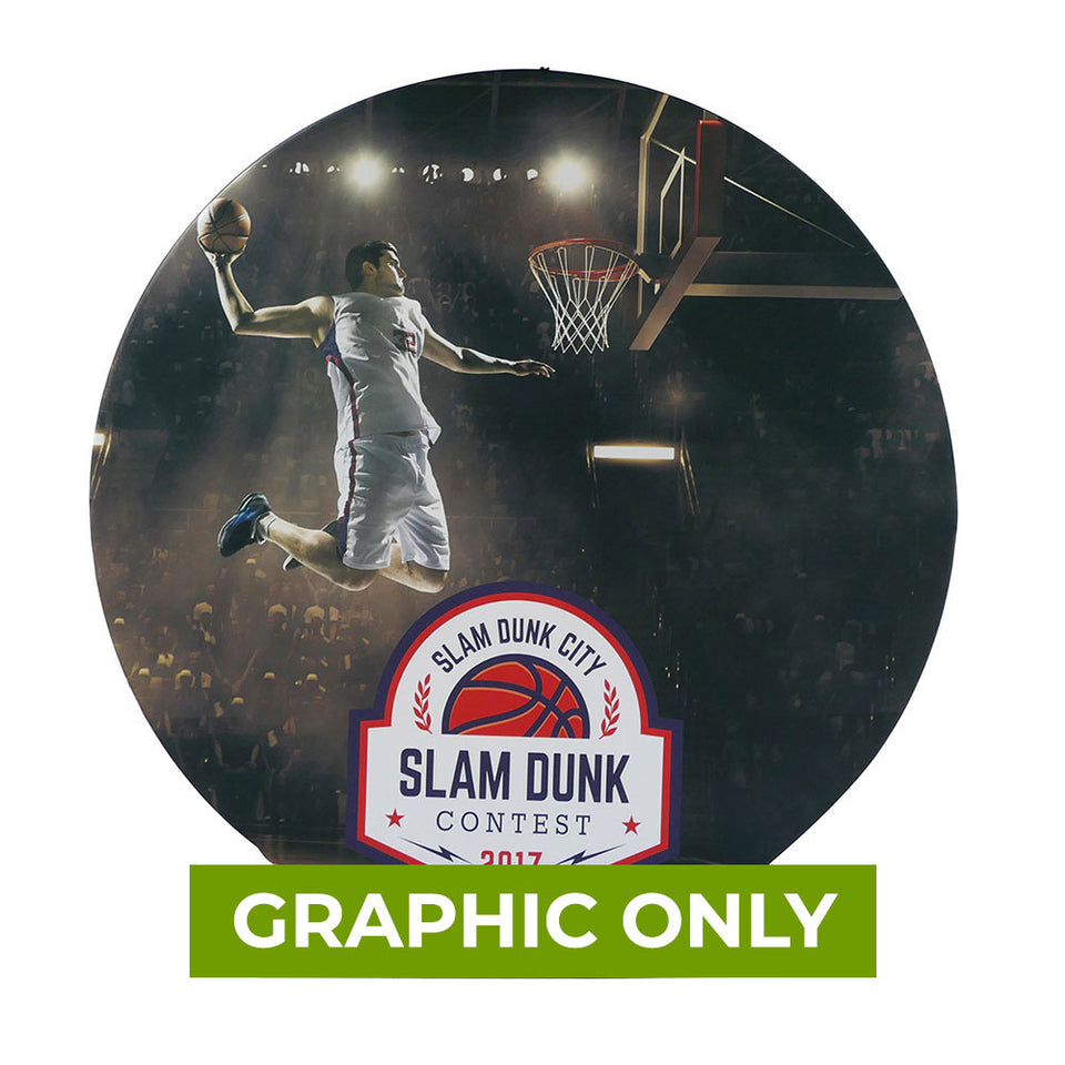 GRAPHIC ONLY - EZ Extend Circle 7ft. Fabric Banner - Replacement Graph