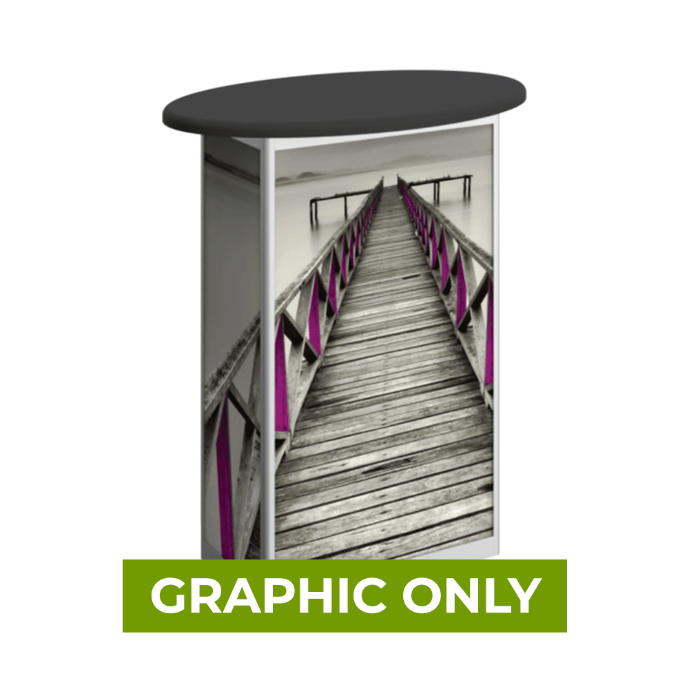 GRAPHIC ONLY - Linear Oval Counter - Replacement Graphic – Joy Displays