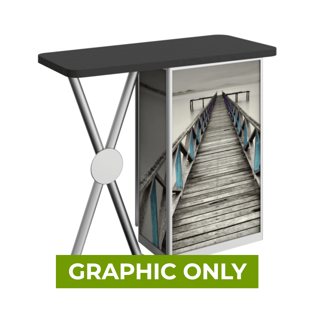 GRAPHIC ONLY - Linear X-Leg Counter - Replacement Graphic – Joy Displays