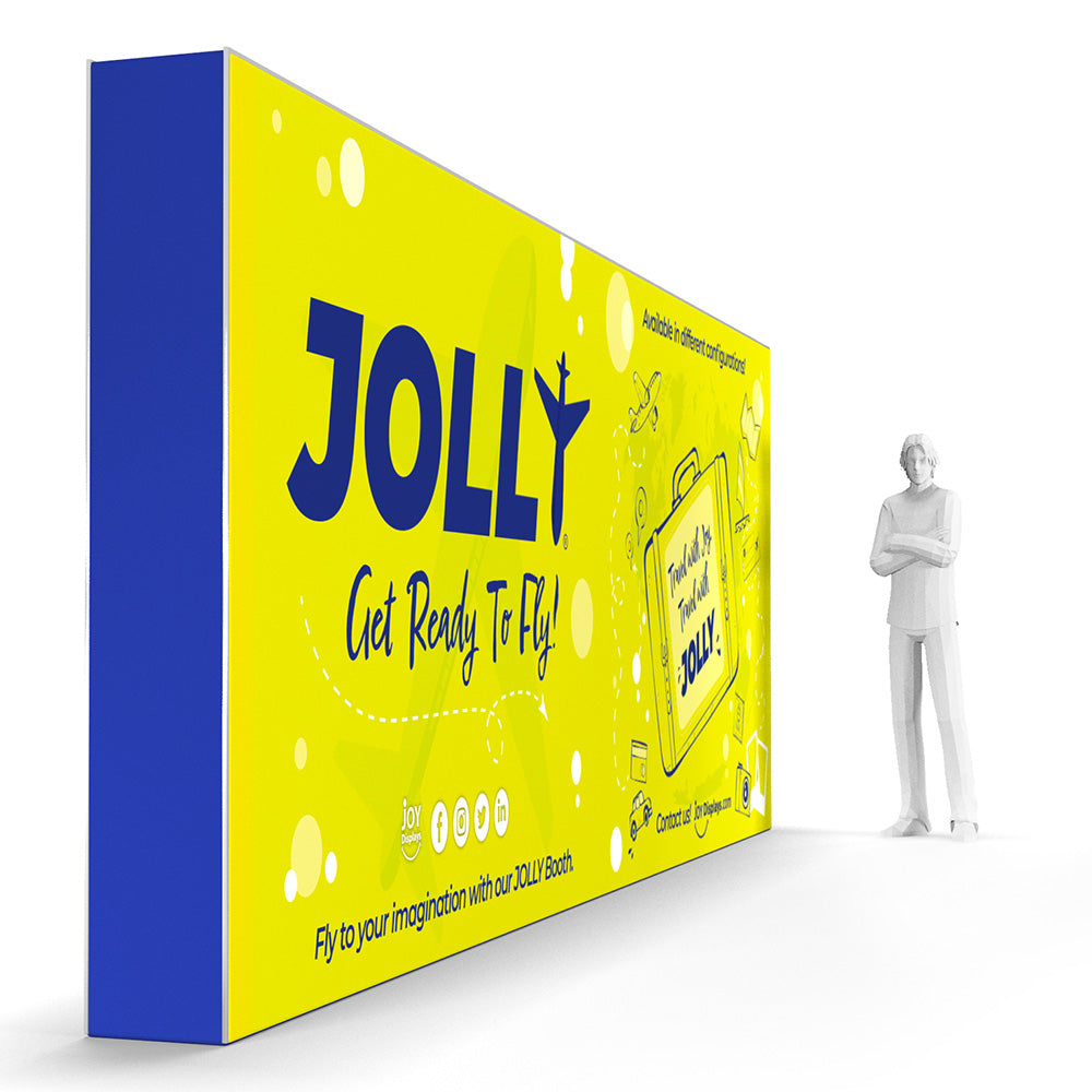 20 Ft. X 7.5 Ft Jolly Exhibit - SEG - Convention Displays - Double-Sid ...