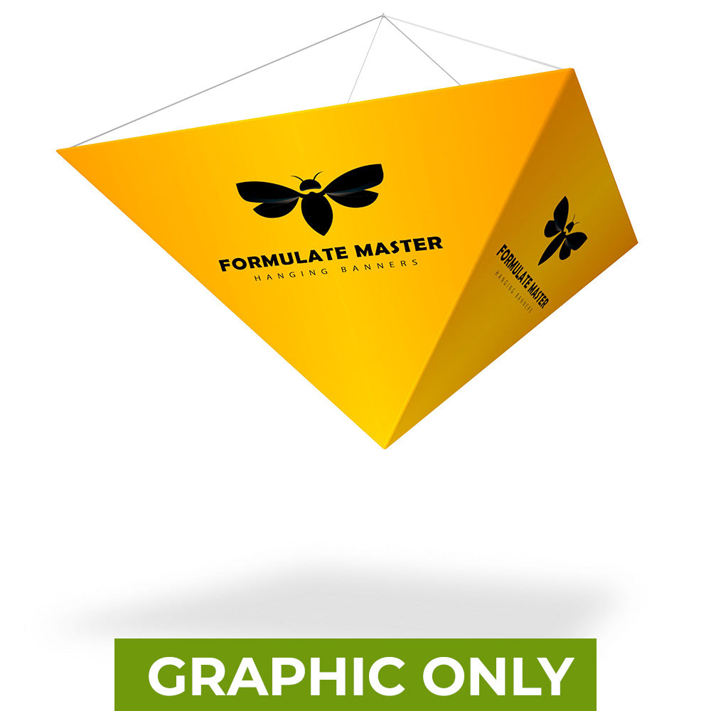 GRAPHIC ONLY - Four Sided Pyramid Formulate Master 3D Hanging Structur