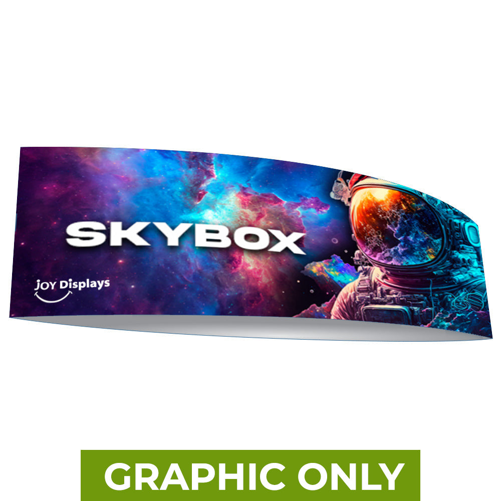 GRAPHIC ONLY - Football Overhead Hanging Banner - Trade Show Ceiling S