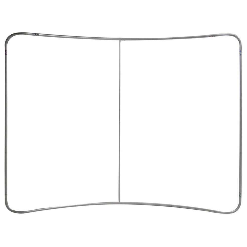 6 Ft. Jolly Tube Display - Curved Tabletop Trade Show Exhibit Booth ...