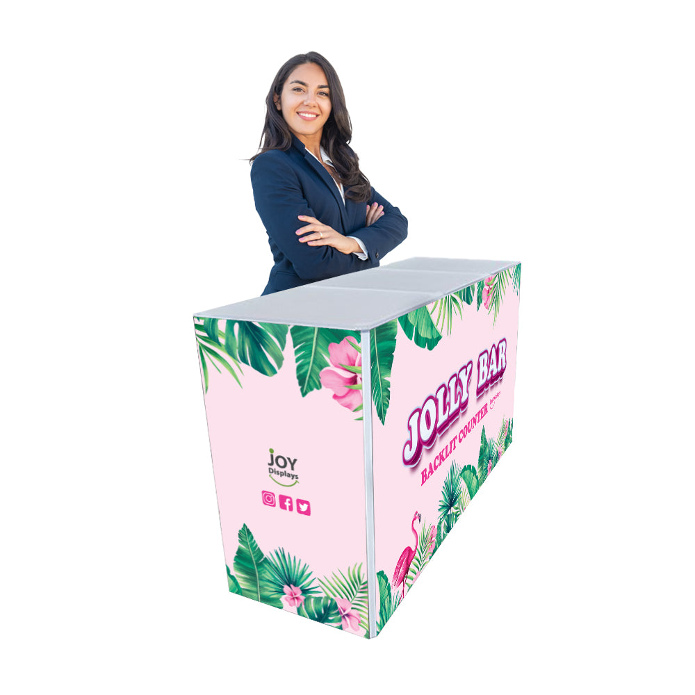 6 ft. x 2 ft. x 40 in. Jolly Bar Counter