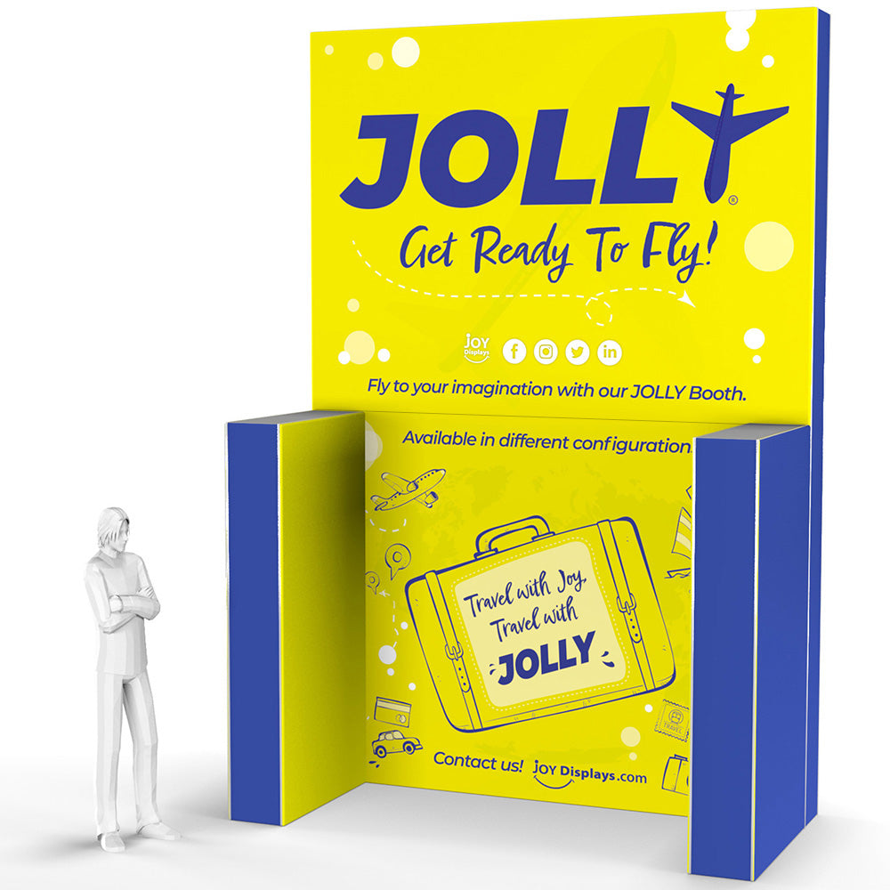 15 Ft Tall X 10 Ft Jolly Exhibit Configuration F - Double-Sided – Joy ...