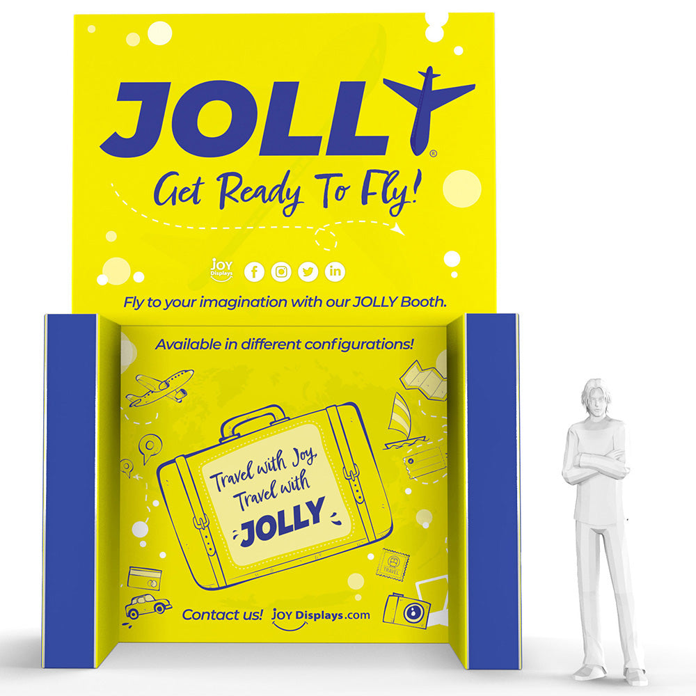 15 Ft Tall X 10 Ft Jolly Exhibit Configuration F - Double-Sided – Joy ...