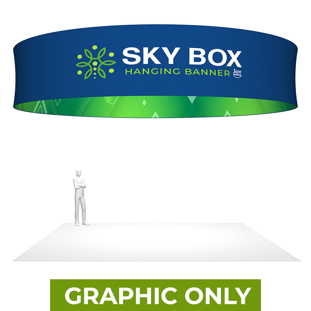 GRAPHIC ONLY - Circle Overhead Hanging Banner - Replacement Graphic