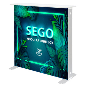 Sego Lightbox | Modular Backlit Booths for Trade Shows – Joy Displays